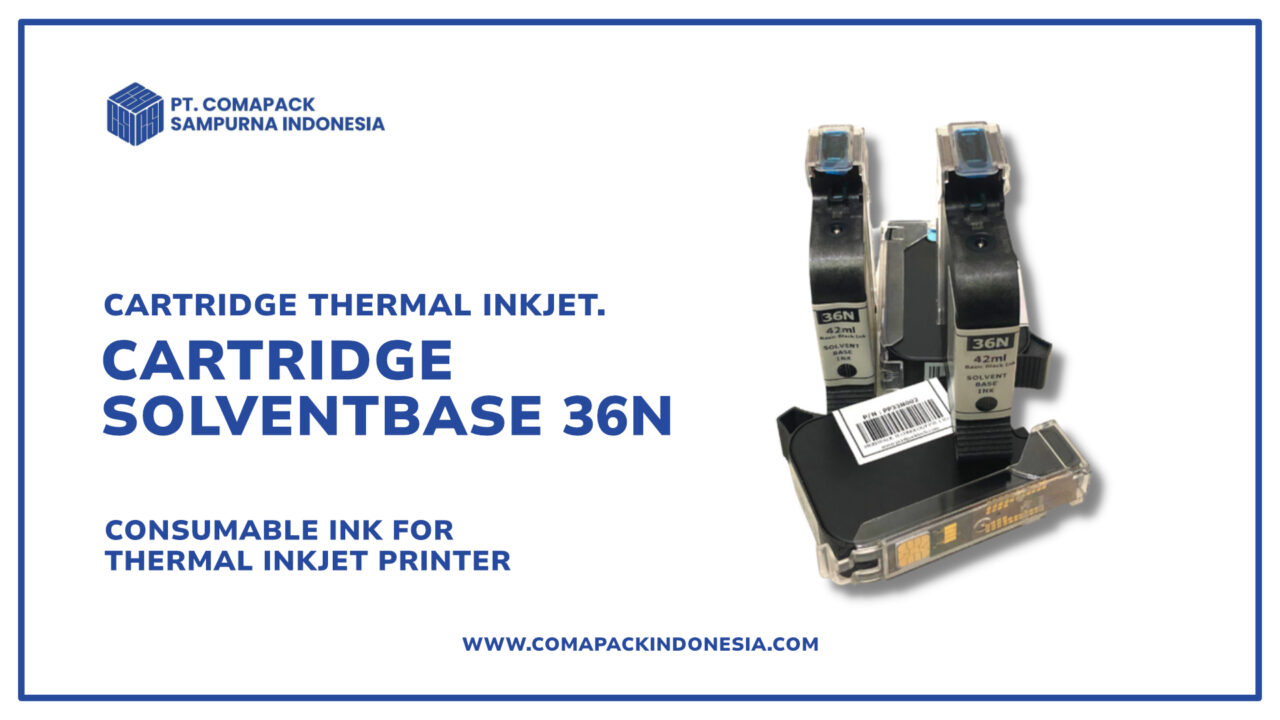 Cartridge Solventbase 36N untuk Printer Inkjet Thermal